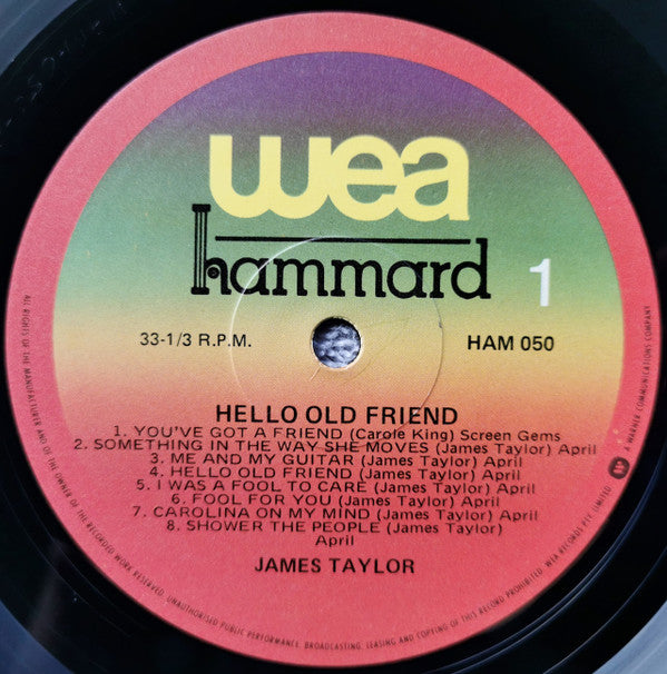 James Taylor – [Album Title] (LP, Comp) | Wax Espresso Vinyl Australia