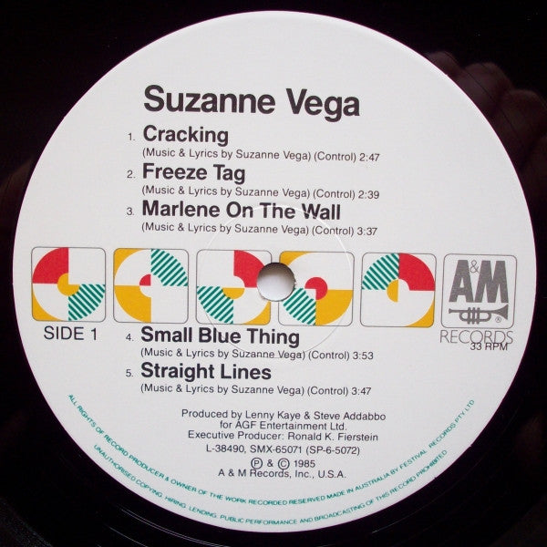 Suzanne Vega – [Album Title] (LP, Album) | Wax Espresso Vinyl Australia